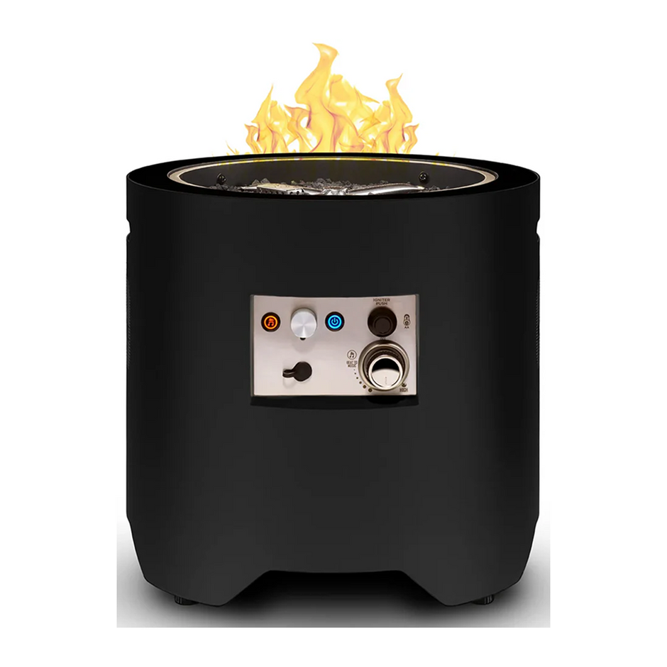 Ukiah vuurkorven en tuinhaarden met Bluetooth-geluidssysteem