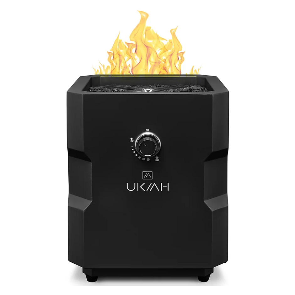 Ukiah vuurkorven en tuinhaarden met Bluetooth-geluidssysteem